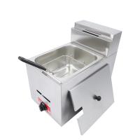 China Stainless Steel Temperature Mini Electric Gas Deep Fryer for Commercial Restaurant for sale