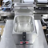 China Stainless Steel Temperature Mini Electric Gas Deep Fryer for Commercial Restaurant for sale