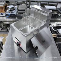 China Stainless Steel Temperature Mini Electric Gas Deep Fryer for Commercial Restaurant for sale