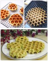 China Electric Square Egg Waffle Maker for Baking Waffle Cake Bread at 0-250°C Temperature for sale