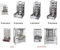 China Gas Type LPG/NG Stainless Steel Middle Eastern Bbq Grill Shawarma Making Machine at Outlet for sale