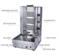 China Gas Type LPG/NG Stainless Steel Middle Eastern Bbq Grill Shawarma Making Machine at Outlet for sale