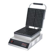 China 220V/50Hz Timer 0-10 Minutes Square Belgian Waffle Machine Electric Snack Waffle Maker for sale