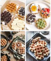 China 220V/50Hz Timer 0-10 Minutes Square Belgian Waffle Machine Electric Snack Waffle Maker for sale