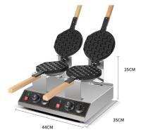 China Stainless Steel Commercial Cake Belgian Waffle Making Machine for and Easy Operation for sale