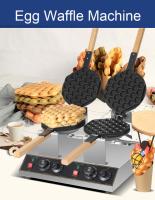 China Stainless Steel Commercial Cake Belgian Waffle Making Machine for and Easy Operation for sale