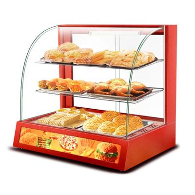 China Stainless Steel Commercial Food Display Warmer in with 3 Layers and Easy Operation for sale