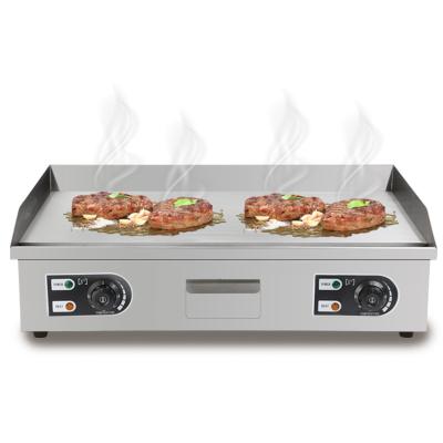 China Stainless Steel Electric Griddle Commercial Pan Grill for Temperature Range 50-300C for sale