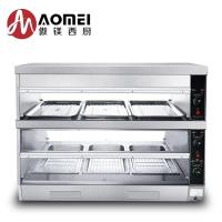 China Commercial Kitchen Fried Chicken Food Display Warmer 1220*760*850mm Hot Food Showcase for sale