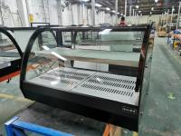 China Fast Food Electric Food Warmer Display Pastry Showcase with 220V 250W Voltage Customize for sale