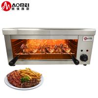 China Power Source Electricity Commercial Chicken Roaster with Infrared Salamander Grill for sale