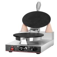 China Non-Stick Cooking Surface Waffle Cone Maker Machine for B2B Sourcing in 220V Voltage for sale