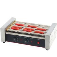 China 5 Roller Grill Hot Dog Machine for Stainless Steel Restaurant Kitchen Equipment for sale