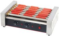 China 5 Roller Grill Hot Dog Machine for Stainless Steel Restaurant Kitchen Equipment for sale