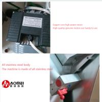 China 20 PCS/MIN Electric APD40 Stainless Steel Pizza Dough Press Machine for Dough Rolling for sale