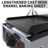 China Electric Silver White Table Top Panini Contact Grill for Perfectly Grilled Sandwiches for sale