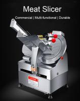 China Professional 300mm Blade Stainless Steel Automatic Meat Slicer for Commercial Kitchen for sale