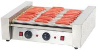 China 9 Roller Hot Dog Grill Maker for Retail Snack Machine Convenience and Efficiency for sale