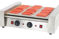 China 9 Roller Hot Dog Grill Maker for Retail Snack Machine Convenience and Efficiency for sale