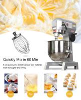 China Raw Material Flour 50L Stainless Steel Spiral Dough Mixer Machine for Bakery Shop for sale
