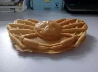 China Commercial Non Stick Electric Egg Waffle Maker with Crab and Animal Shapes Cartoon 110/220 Voltage for sale