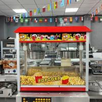 China Industrial Caramel Double Pot Popcorn Machine Commercial Popcorn Maker for Your Event for sale