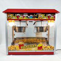 China Industrial Caramel Double Pot Popcorn Machine Commercial Popcorn Maker for Your Event for sale