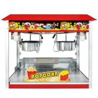 China Industrial Caramel Double Pot Popcorn Machine Commercial Popcorn Maker for Your Event for sale