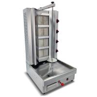 China Sustainable PG-04 Commercial 4 Burner Doner Kebab Machine Gas Shawarma Machine For Restaurant for sale