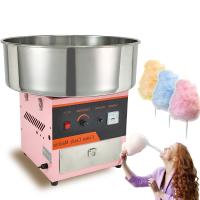 China 10 KG Capacity Electric Cotton Candy Floss Machine for Commercial Snack Production for sale