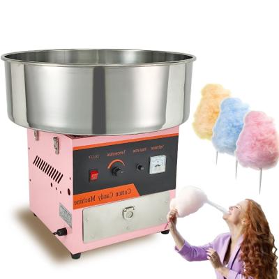 China 10 KG Capacity Electric Cotton Candy Floss Machine for Commercial Snack Production for sale