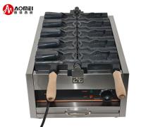 China Stainless Steel Taiyaki Making Machine for Snack Equipment and 128x8x78mm Fish Size for sale