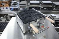 China Taiyaki Making Machine 6 PCS Fish Taiyaki LPG Type Fish Waffle Maker 470x380x210mm for sale