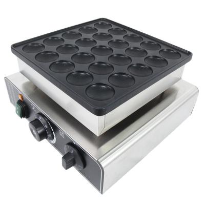China Mini Dutch Pancake Maker Electric Stainless Steel Poffertjes Machine for Home Us for sale