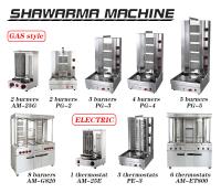 China 220V Full Automatic Shawarma Grill Doner Kebab Machine with 2/3/4/5/6 Burners Gas Grill for sale