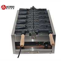 China Multifunctional Fish Taiyaki Machine Make Waffle and Fish Shape with Open Mouth for sale