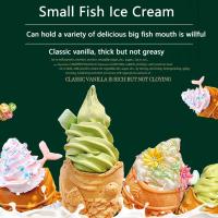 China Multifunctional Fish Taiyaki Machine Make Waffle and Fish Shape with Open Mouth for sale