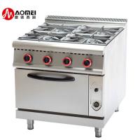 China Commercial Kitchen Traditional Private Mold 4-Burner Gas Range with Gas Baking Oven for sale