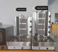 China 25 KG Gas 4-burner Electric Grill Kebab Machine/doner machine/shawarma machine GB-950 for sale