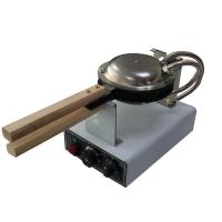 China Making Bubble Waffle with Ball Waffle Maker Commercial Belgian Waffle Rotary Machine for sale