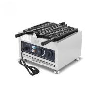 China Convenient Commercial Taiyaki Waffle Maker with Digital Panel and Temperature Control for sale