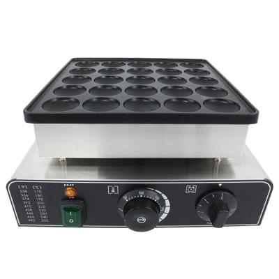 China 2023 Commercial Dorayaki Cake Making Machine with CE and 25 Holes Poffertjes Grill for sale