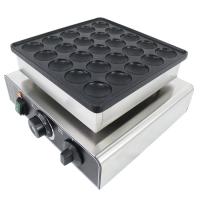 China 2023 Commercial Dorayaki Cake Making Machine with CE and 25 Holes Poffertjes Grill for sale