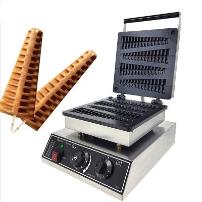 China Electric Non-stick Lolly Waffle Making Machine for Commercial Kitchens and Restaurants for sale