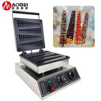 China Electric Non-stick Lolly Waffle Making Machine for Commercial Kitchens and Restaurants for sale