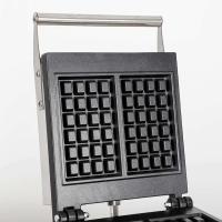 China Food Beverage Shops Commercial Electric Square Waffle Maker with Single/Double Slices for sale
