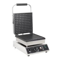 China Food Beverage Shops Commercial Electric Square Waffle Maker with Single/Double Slices for sale