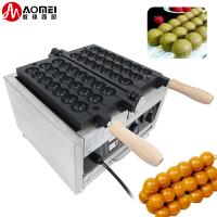 China Electric Non-stick Snack Round Ball Taiyaki Bubble Waffle Machine with Electricity Power for sale