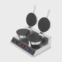 China Round Shape Other Snack Machines Ice Cream Cone Waffle Maker Machine With Year 2023 for sale