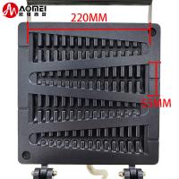 China TCG-804W Tree Shape Waffle Makers 4pcs Waffle Machine Lolly Stick Waffle Non-stick Coating for sale